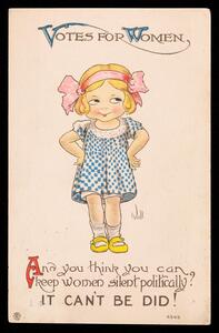 Newberry Library - Vintage suffragette postcards